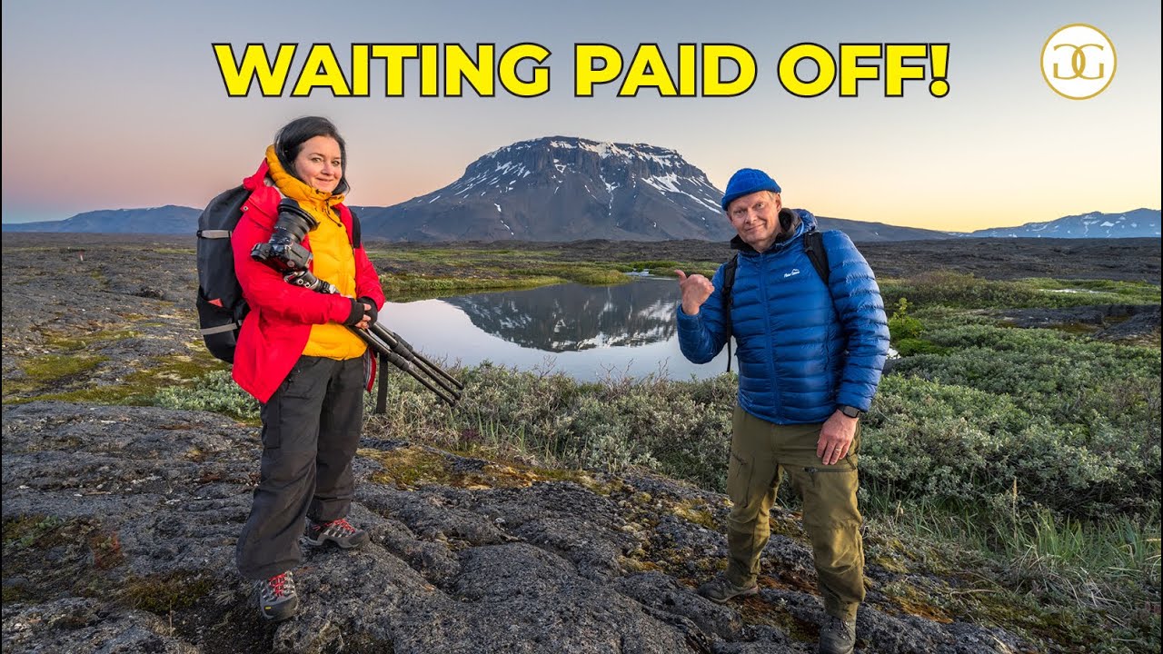 Waiting for two days paid off - Photographing Iceland